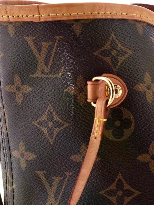 LOUIS VUITTON Neverfull Nm Monogram Canvas Mm Tote Bag