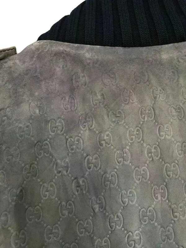 Gucci 2000s Madonna Leather Bomber Jacket