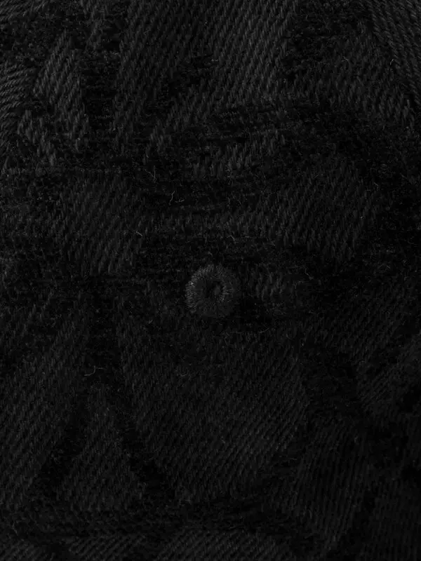 EVISU Kamon Logo-embroidered Jacquard Baseball Cap