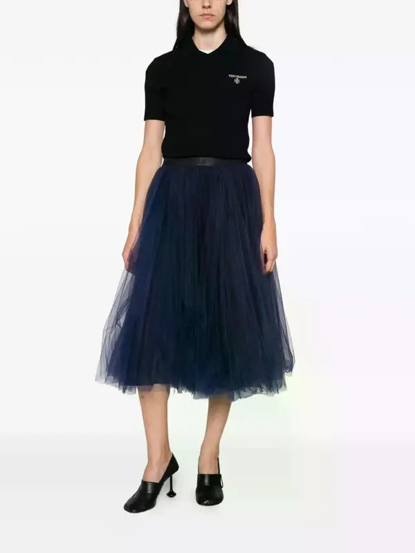 Repetto Tulle-layered Midi Skirt