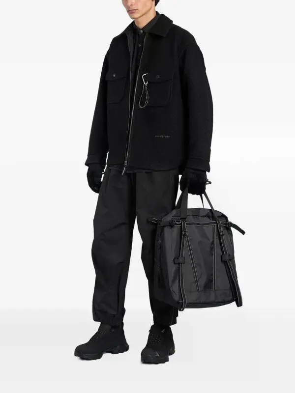 AND WANDER Zip-up Utility Bomber Jacket