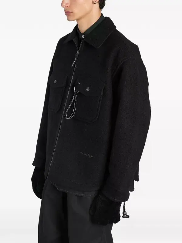 AND WANDER Zip-up Utility Bomber Jacket