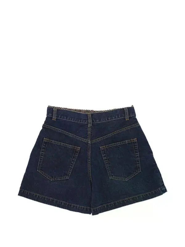 Sacai Panelled Denim Shorts