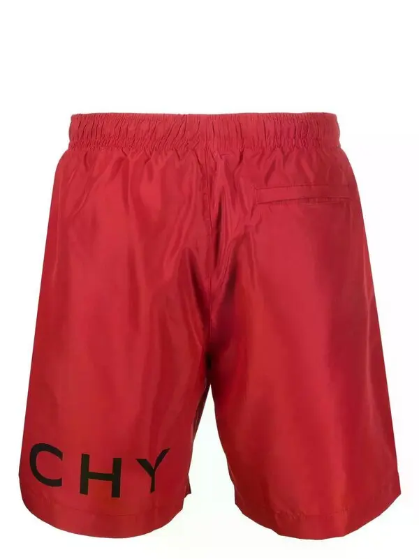 Givenchy Logo-print Swim Shorts
