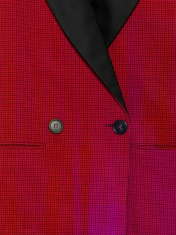 N°21 Houndstooth Double-breasted Coat