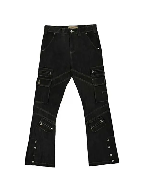 GODSPEED Rockstar Flared Cargo Jeans