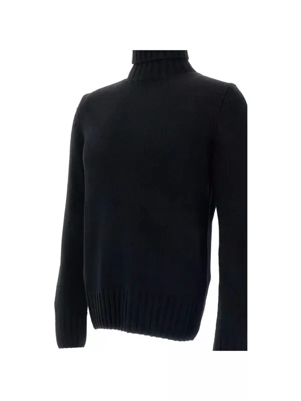 CUSTOMER LOVERS Ribbed-knit Roll-neck Sweater