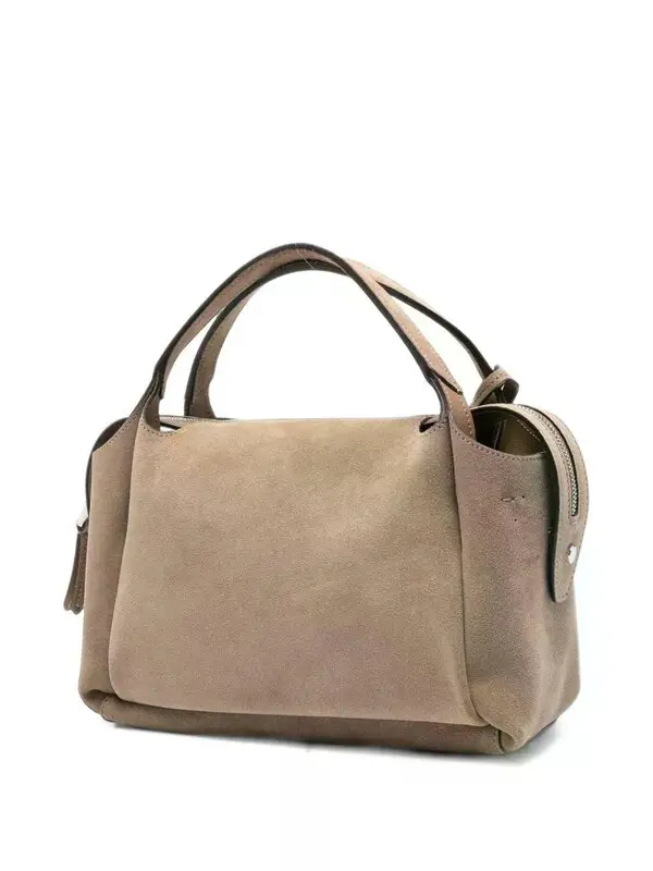 TOD'S T Timeless Suede Tote Bag