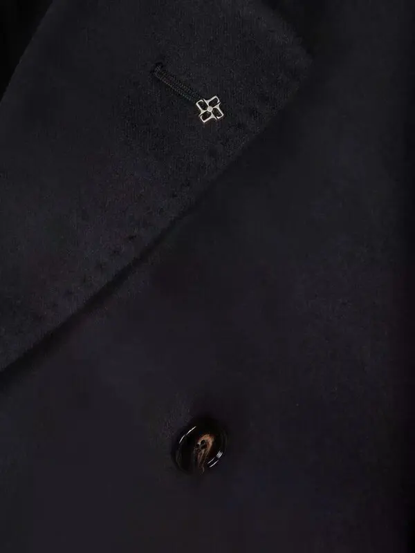 Tagliatore Double-breasted Peak-lapel Coat