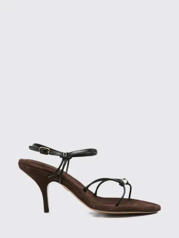 Chloé Matilda Suede Heeled Sandals With A High Stiletto Heel And Ankle Strap