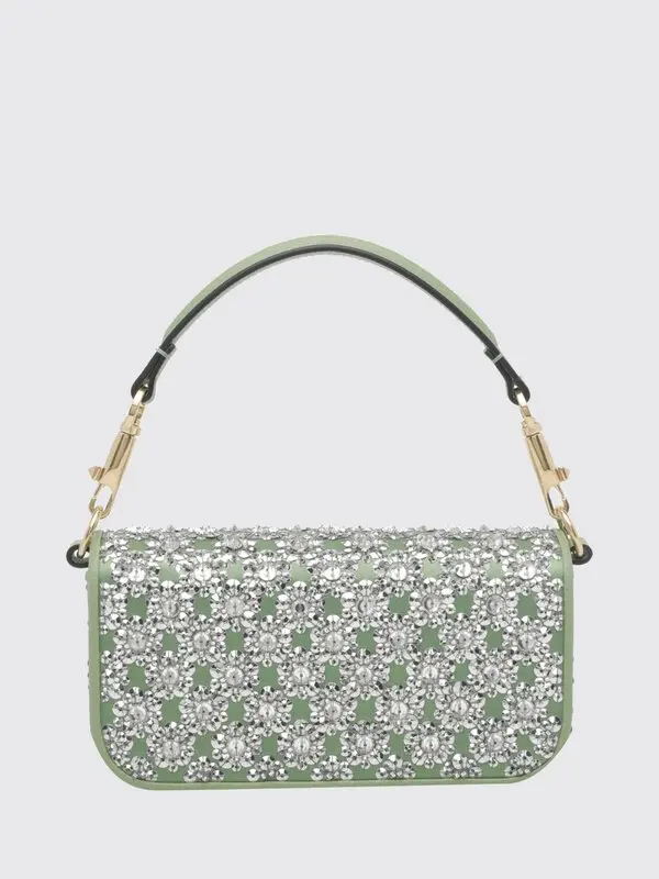 Valentino Garavani Locò Sequin-embroidered Fabric Mini Bag With Vlogo