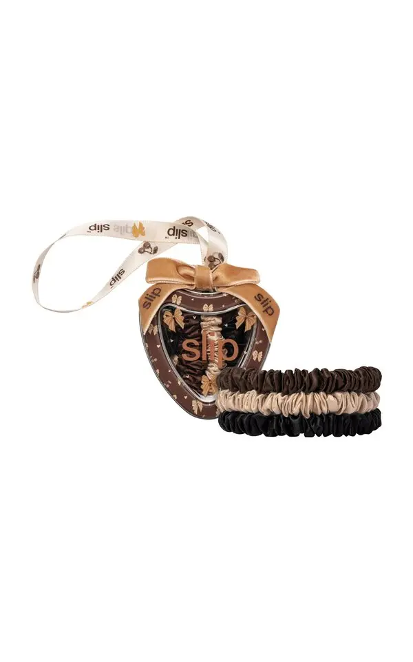 Slip Silk Skinny Scrunchie Ornament - Multi