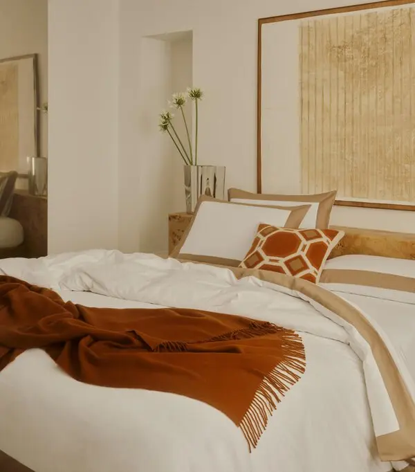 Frette Cotton Bold Queen Duvet Cover