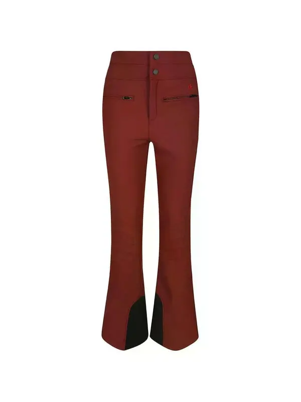 Perfect Moment High-waist Aurora Flare Ski Pant - Red