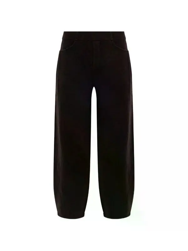 LISA YANG Veda Cashmere Straight-leg Trousers - Brown