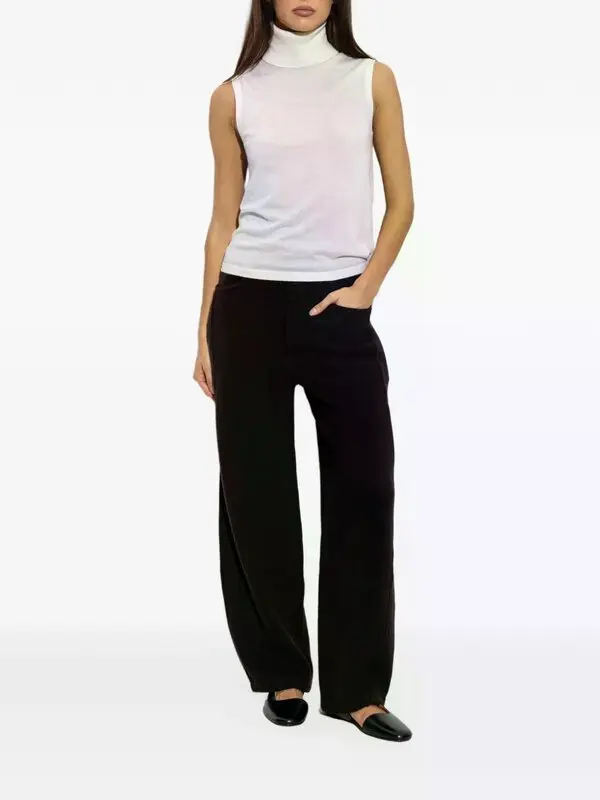LISA YANG Veda Cashmere Straight-leg Trousers