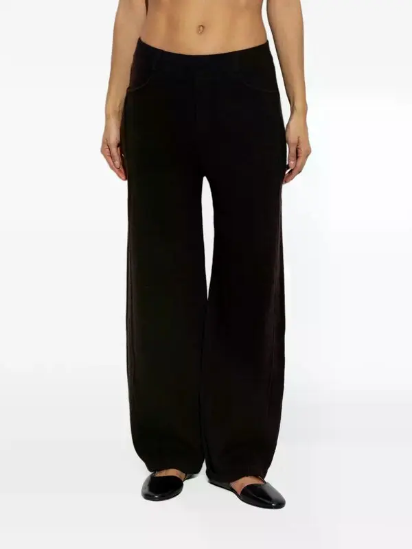 LISA YANG Veda Cashmere Straight-leg Trousers