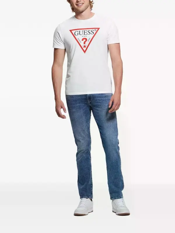 Guess Logo-print Jersey T-shirt