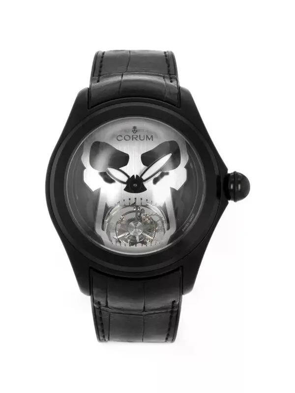 CORUM Bubble Tourbillon 45mm Watch - Silver
