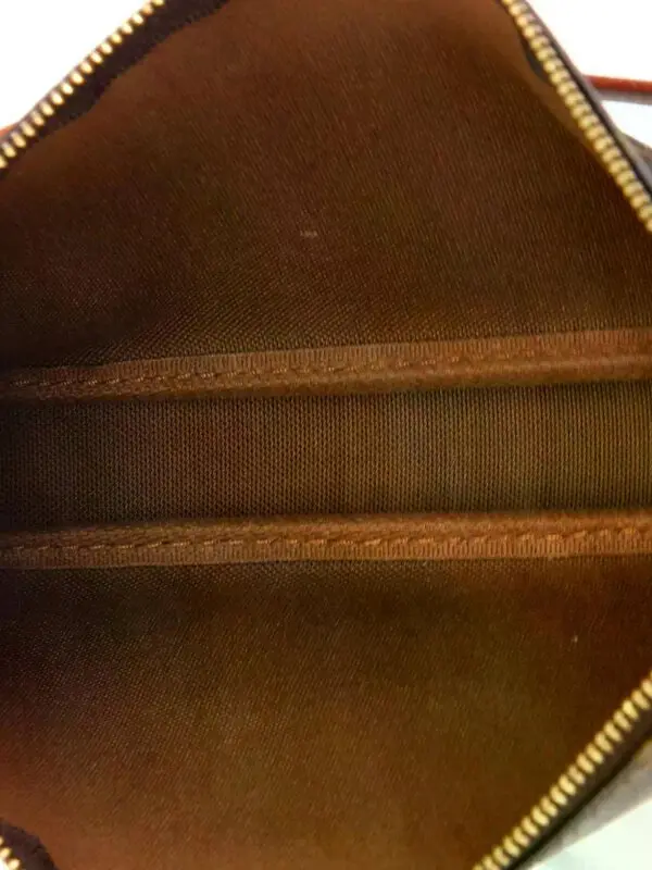 LOUIS VUITTON Pochette Accessoires Monogram Canvas Clutch Bag - Brown