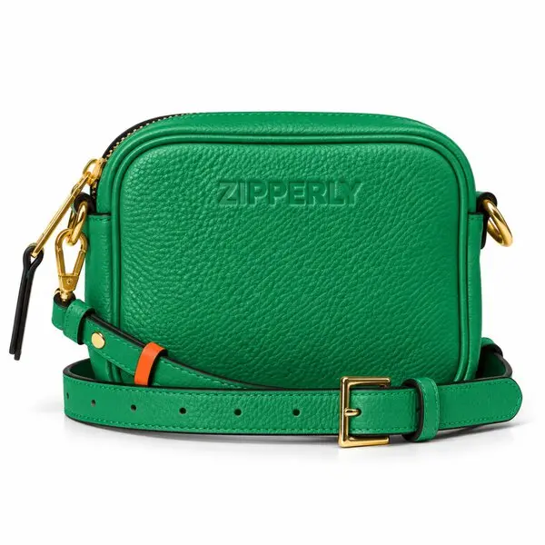 ZIPPERLY Mini Samy Small Italian Leather Crossbody Bag