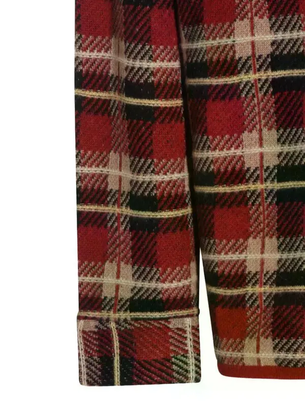 Guest In Residence Check-pattern Silk-blend Shirt