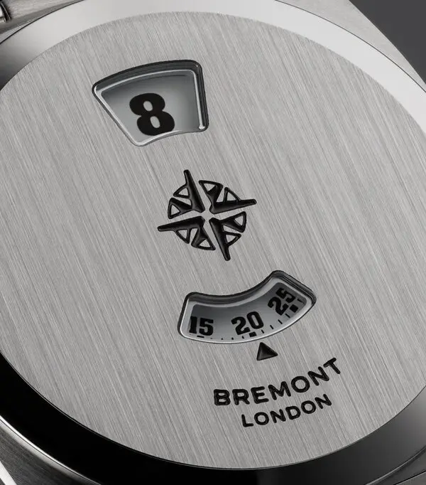 BREMONT Stainless Steel Terra Nova Jumping Hour Watch