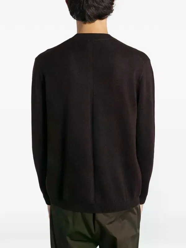 LOW BRAND Crew-neck Wool Sweater