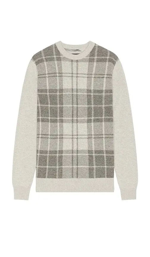Barbour Mineral Tartan Crew Sweater