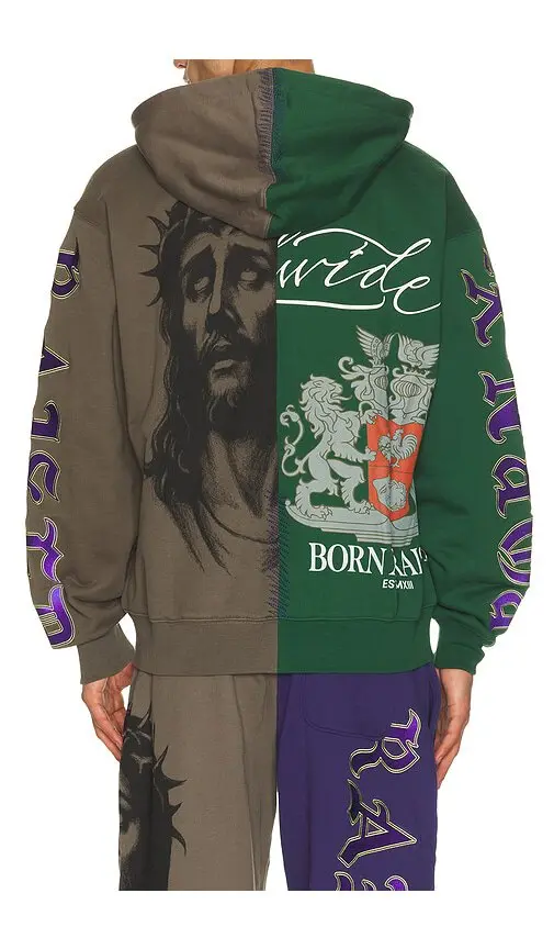 BORN X RAISED Mashup Zip-up Hoodie