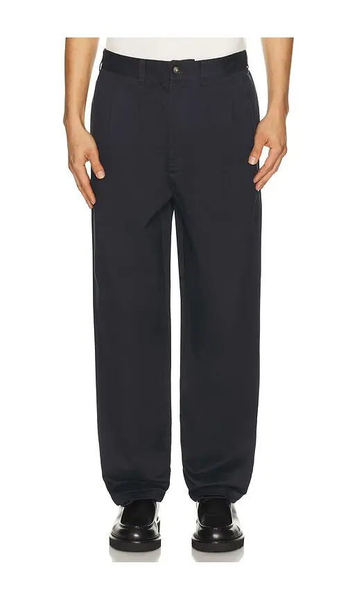 Barbour Yorklane Twill Trouser - Navy