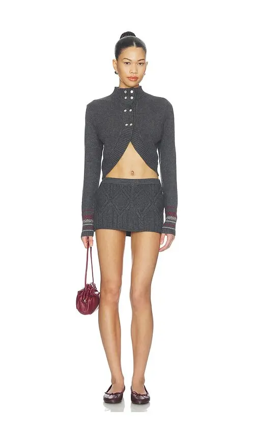 Frankies Bikinis Mabel Cloud Knit Sweater