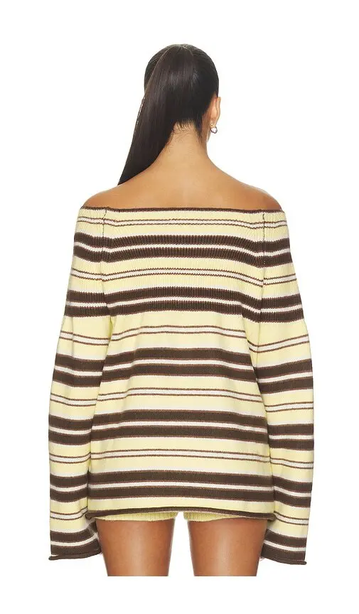Frankies Bikinis Beau Oversized Knit Sweater