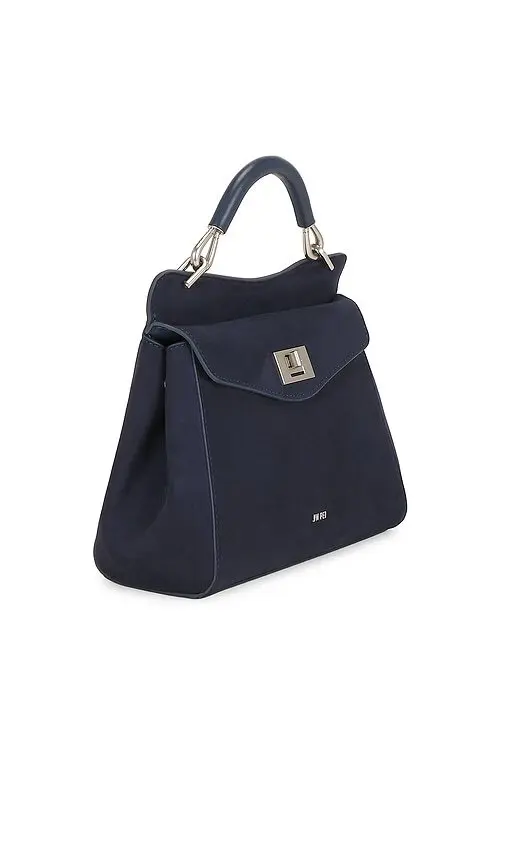 Jw Pei Lucia Classic Faux Suede Top Handle Bag
