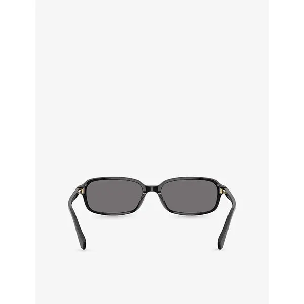 Michael Kors Mk2288u Agra Rectangle-frame Acetate Sunglasses