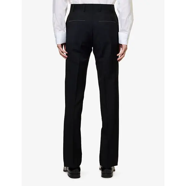 Paul Smith Satin-trim Wool-blend Tuxedo Trousers