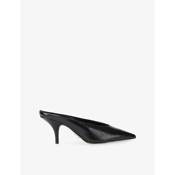 Steve Madden Fonza Heeled Leather Mules