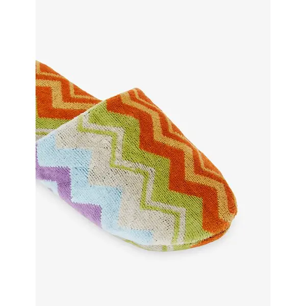 Missoni Giacomo Cotton-terry Slippers - Orange