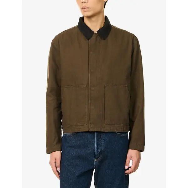 Paige Vechio Slip-pocket Cotton Jacket