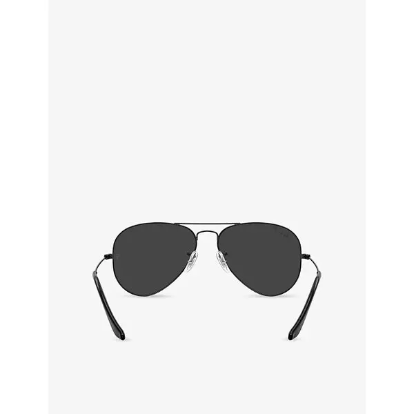 Ray-ban Rb3025 Aviator-frame Metal Sunglasses