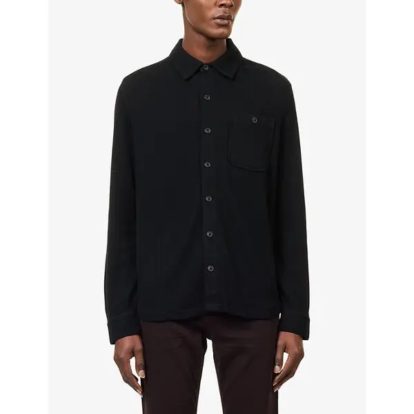 Paige Hollander Waffle-knit Cotton Shirt