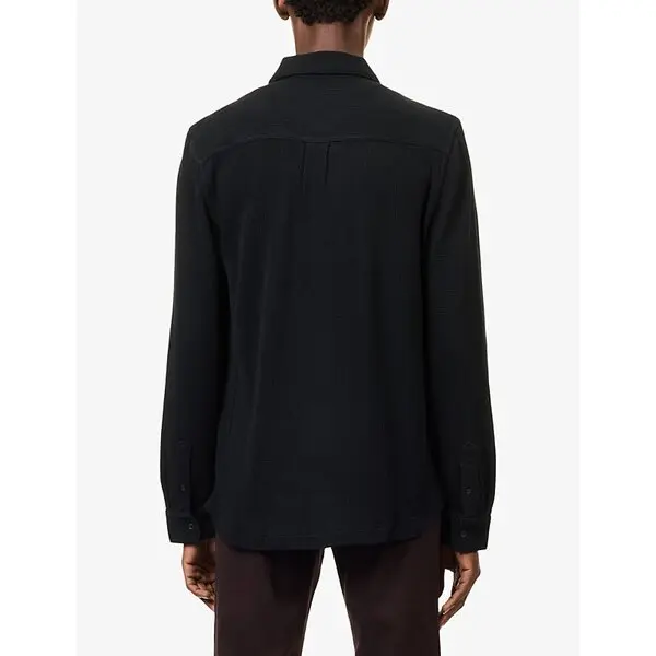 Paige Hollander Waffle-knit Cotton Shirt