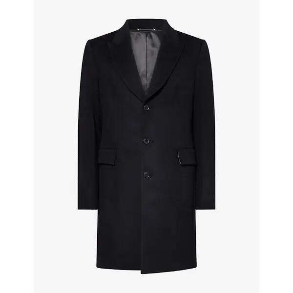 Paul Smith Single-breasted Wool-cashmere Overcoat