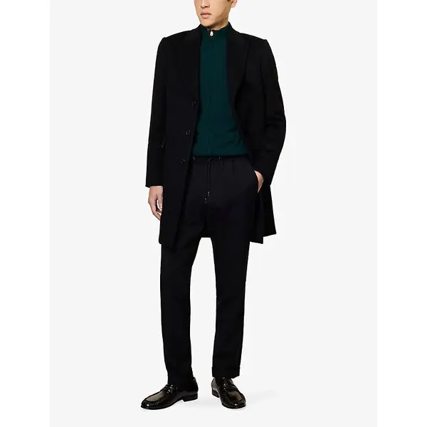 Paul Smith Single-breasted Wool-cashmere Overcoat
