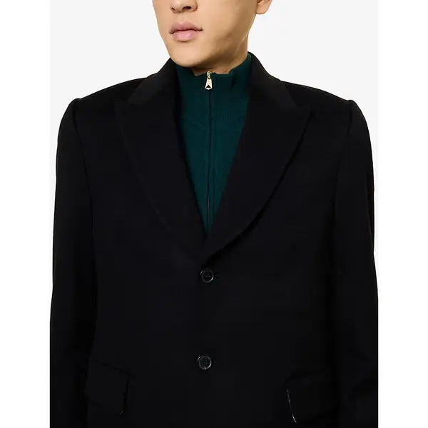 Paul Smith Single-breasted Wool-cashmere Overcoat