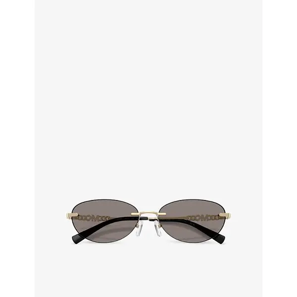 Michael Kors Mk1151 Manchester Rimless Metal Sunglasses