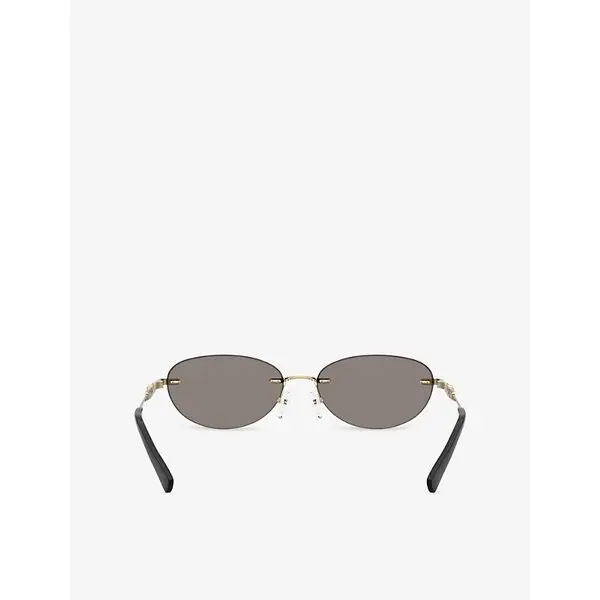 Michael Kors Mk1151 Manchester Rimless Metal Sunglasses