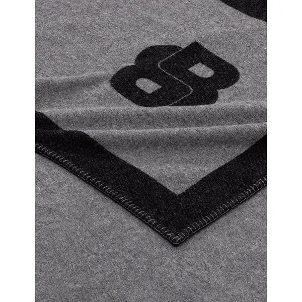 BOSS Signature Wool-blend Throw