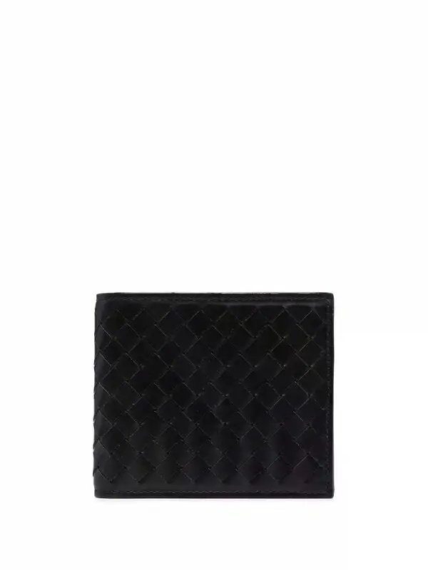 Officine Creative Boudin 123 Interwoven Wallet - Black