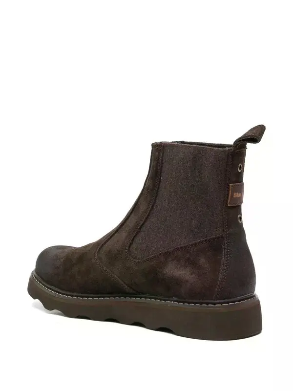 BLAUER. Nolan Suede Boots